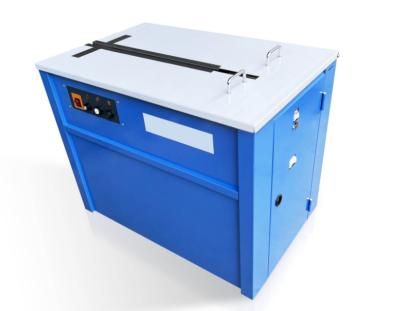 China Pp-Snelheid van de Riem de Semi Automatische Baal 2,5 Seconden/de Doos die van het Strookkarton Machine vastbinden Te koop