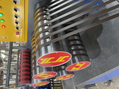 China Maschinen für Kunststoffe PP Verpackungsgürtel Produktionslinie PP Verpackungsgürtel Ausrüstung für PLC-Steuerungssystem zu verkaufen