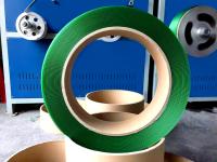 China High Temperature PET Strapping Belt 9mm x 0.5mm Tensile Force 350-1000KG for Heavy Duty Packaging for sale