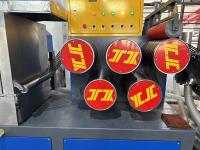 China 80KW PP Strap Making Machine 110mm Screw Automatic Winder PLC Control for sale