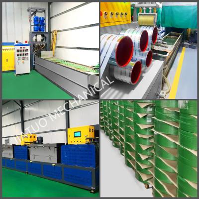 China Advanced Technology 9-25mm PET Strapping Machine PET Plastic Strapping Production Line with PLC Computer Touch Screen Control for sale