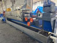 China PP Strap Making Machine 110mm Screw 80KW High Speed Double Station Winder for sale