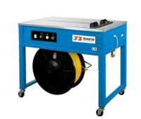China High Speed Desktop Box Strapping Machine 2s per Strip 0.5kw Automatic Tape Conveyor for sale