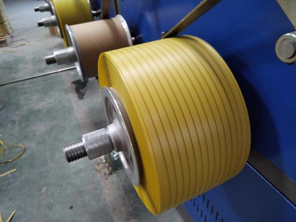 Verstelbare polypropyleenbandmachine Dubbele schroef 110*3300mm 100KW Energieverbruik