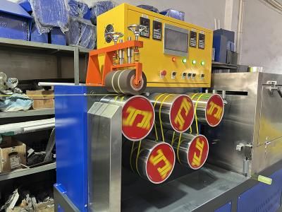 China Deutsch Technologie Box Strapping Machine Einstellbare Kühlzeit 2 Sek/Streifen Bale Geschwindigkeit,Karton Tischtop-Baler zu verkaufen