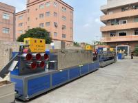 China Fully Automatic Double Station Winder PP Strap Making Machine 100-120kg/h 380V for sale