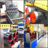 China 5-19mm Customized Single Screw PP Strap Making Machine 100-120kg/h Double Station Winder for sale