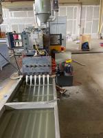 China Automatic PLC Controlled PP Strap Making Machine 160-200kg/H 5-19mm Width for sale