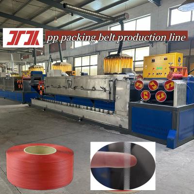 China Factory Production Pp Strap Manufacturing Machine Plastic Machinery For PLC Control for sale