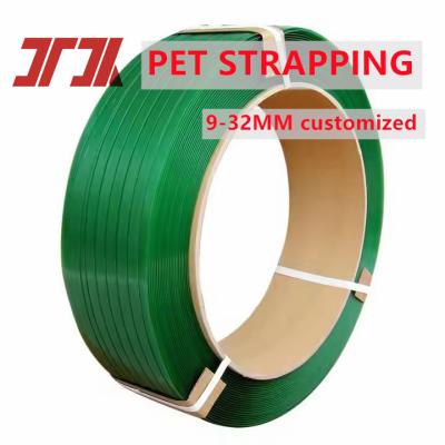 China Banda de poliéster de alta tensión con 9-32 mm en venta