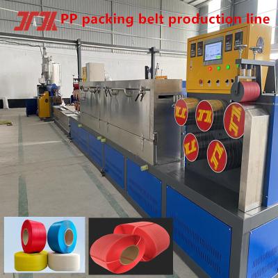 China Machine de fabrication de sangles en PP de haute performance pour des sangles cohérentes et solides, capacité 6000 kg/24h for sale