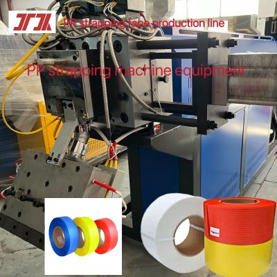 Chine Machinerie d'emballage en plastique équipement de fixation en PP ligne de production de fixation en PP de 5 à 19 mm de large à vendre