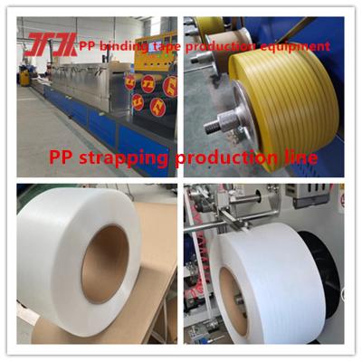 China Ligne de production de ruban adhésif de polypropylène en PP pour extrudeurs en plastique ruban adhésif d'emballage en PP de 5 à 19 mm de largeur for sale