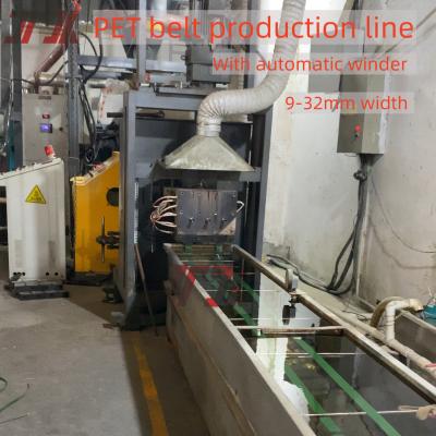 Cina Macchina per la produzione di cinture di imballaggio per animali da compagnia per la fabbricazione di cinture con avvolgitore automatico in vendita