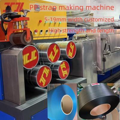 Cina 5-19 mm macchina automatica (6 linee) per la fabbricazione di fasce di fascia in PP con cambio senza sosta in vendita