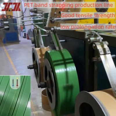 Cina 9-32mm Alta resistenza Pet Packing Strip Belt Making Machine con sistema PLC in vendita
