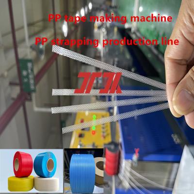 Cina 5-19 mm attrezzatura di cingolazione PP a vite singole PP estrusore per sistema di controllo PLC e facile da usare in vendita