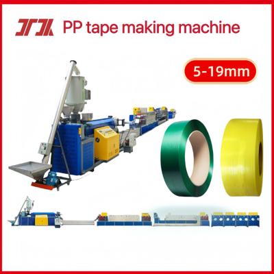 China 110mm Screw Diameter Polypropylene Strap Making Machine With Paper Core Type for sale