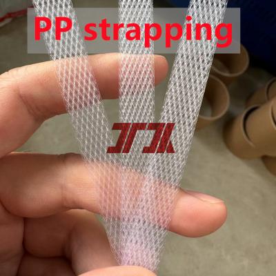 China 5-19mm Customized  Recycle Polypropylene Plastic PP Band Strapping Belt Roll Pp Band For Packaging for sale