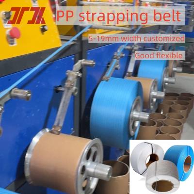 China 5-19 mm maatwerk PP-gordelmachine voor PP-gordelgebruik voor lichte vrachtkartonnen Hout 50-350 kg Spanningssterkte for sale