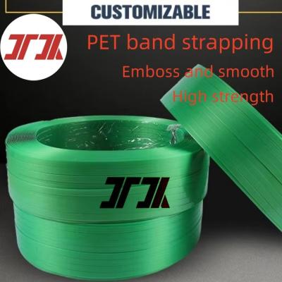 Cina 200-950 kg Resistenza alla tensione PET cintura di cingolazione uso per palette mattoni confezionati con buona qualità in vendita