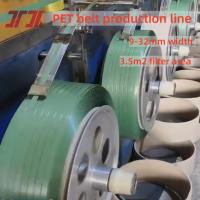 China Customizable 9-32mm Automatic PET Strap Extruder Machine 45kW PLC Control for sale