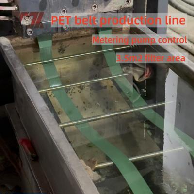 China 9-32mm Width Customized PET 3 Straps Output Making Machine With Large Extrusion 400kg/H for sale