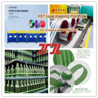 中国 プラスチック機械 単回螺紋 PET プラスチック 鋼筋ベルト 設備 高硬度螺紋付き PET ベルト製造機械 販売のため