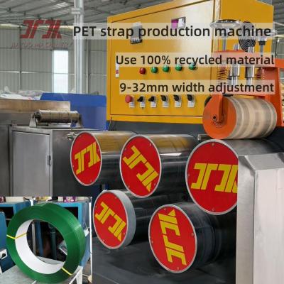 OEM Nieuwe technologie Pet Strap Extruding Line 350KG/H Hoge capaciteit maken van hoge spanning PET Strapping