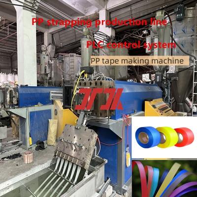 China Plastic Machinery Single Screw PP Strapping Strapping Productielijn PP Strapping Machine PP Strapping Equipment voor 100% gerecycleerde materialen for sale