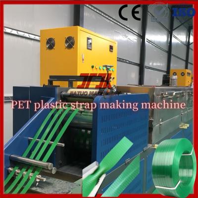 Κίνα ΠΕΤ πακέτο παλέτες Strap Extrusion Making Machine με αυτόματη πλέκτρια Make Strong Tension Strap 350-950kg προς πώληση