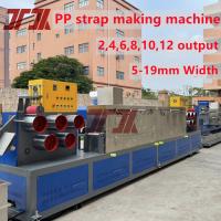 China PP Strap Making Machine 100-120kg/H Automatic Strapping Machine with PLC Control for sale