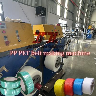 China Processamento de plástico PET Strapping Machine Making 9-32mm Largura com extrusora de parafuso único Forte resistência à venda