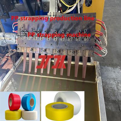 China Packaging machinery Twin screw PP strapping equipment PP strapping production line with 150-300 m/min for sale