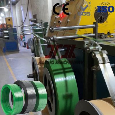 중국 Green Strap Recycled Making Machine PET Packing Belt Strap Production Line With PLC Control System And Strong Tension 판매용