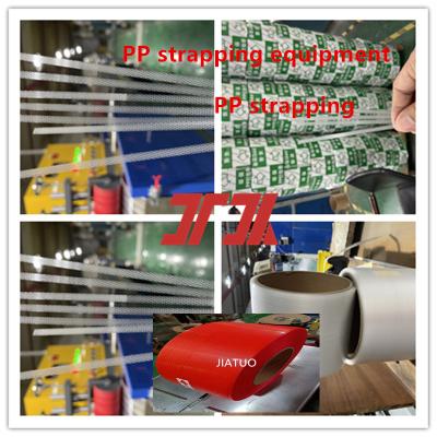 China Hoogwaardige 5-15mm PP-bandenproductielijn Productiecapaciteit met meer dan 40-50% Te koop