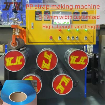 China PP Strap Making Machine For 5-19mm Strap With 100% Recycled Or New Raw Material for sale