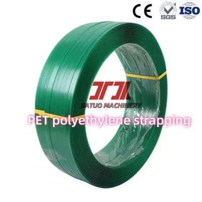 China High Tensile Strength 25mm Polyester Cord Strapping Cotton Bag Strap Bale Packing Strip for sale