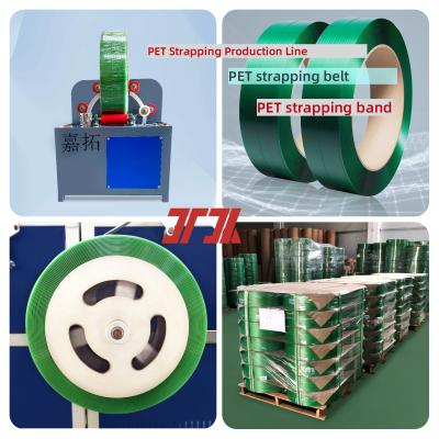 Apparecchiature di produzione di reggette in PET con sistema di controllo PLC, macchina per la produzione di reggette in PET, macchina automatica per reggette in PET