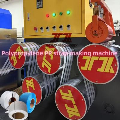 Cina PLC Automatic Screen PP Belt Extruder PP Strap Making Machine con motore GUOMAO in vendita