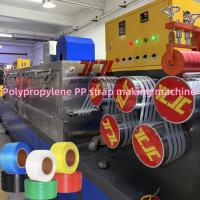 China PP Strap Manufacturing Machine 90mm Extruder 125-150kg/H Polypropylene Strapping Band for sale