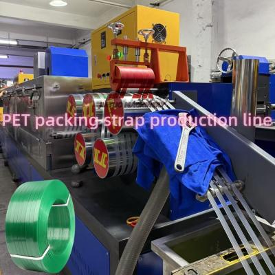 Cina Linea di produzione automatica per reggette in PET da 120KW per applicazioni industriali con filtro da 3,5 m2 in vendita
