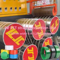 China Single Screw PP Strap Making Machine 4nets Automatic Changer PLC Control 90-135mm for sale