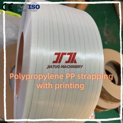 China High-Strength Customizable Polypropylene PP Strap for Carton Packaging 5-19mm for sale