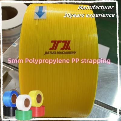 Cina 5-19 mm di larghezza Polipropilene PP Plastico Strap Roll per cartone carta imballaggio Buona rettitudine in vendita