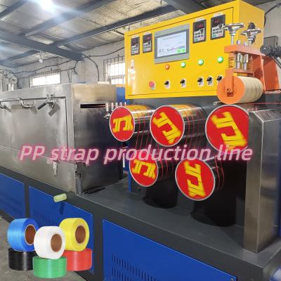 China Automatic Strapping Machine Use Pet Strapping Band Making Machine With Automatic Winder for sale