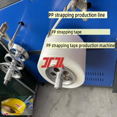 China PP Strap Making Machine PP Strap Manufacturing Machine Six Straps Output For 400KG/H  Product Description of PP strap making machine: for sale