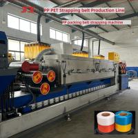 China PP Strapping Production Line 5-19mm Width PLC Control System 2-12 Tapes for sale