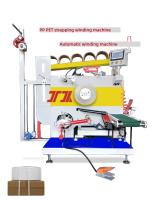 China Automatic Winding Machine 5-25mm PP PET Strap PLC Control 220V for sale