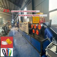 China PP Strap Making Machine Servo-Driven Extrusion Line 5-19mm Width 0.4-1.2mm Thickness for sale